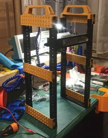 10" Mini Rack. All 3D Printable by MRP | Download free STL model ...