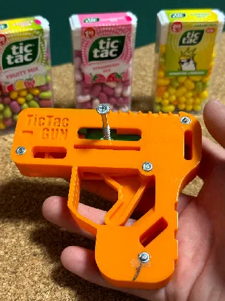 Tic Tac Gun by Lourdes Hernandez | Download free STL model | Printables.com