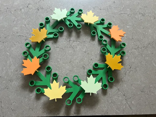 LEGO -inspired Wreath Leaf by JannyNash | Download free STL model ...