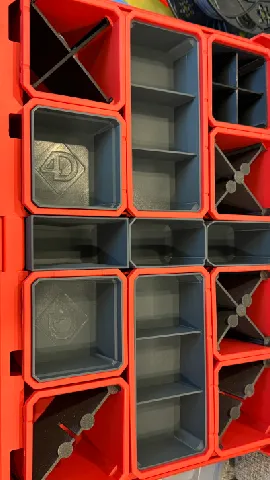 Bin Divider for Milwaukee Packout Deep Floating Divider by 4D Maker Lab ...
