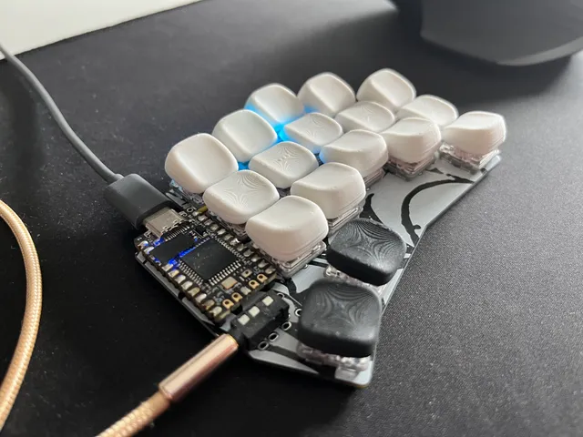 KLP Lame. Kailh Low Profile Choc keycaps. by braindefender | Download free STL model ...