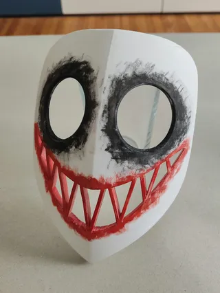 Alastor Expression Mask (Hazbin Hotel Inspired) by DeMamba Prints ...