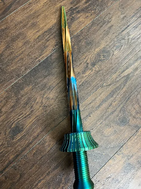 Make of Collapsing Drill Sword (Print-in-Place) by Ryan Demian ...