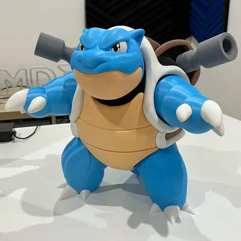 Bicolor blastoise's eyes by Waikikiprod | Download free STL model ...