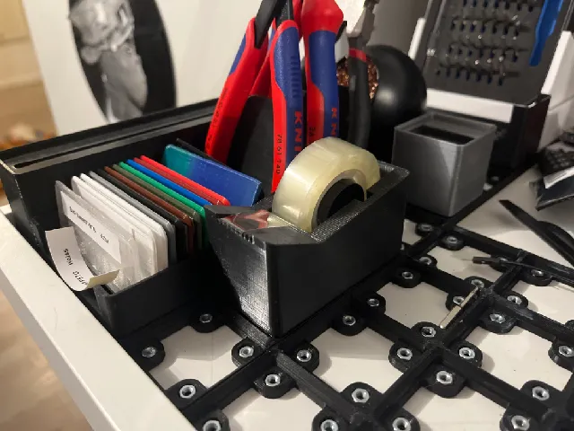 Make of Gridfinity Scotch Tape Dispenser by Michel Bauer | Download ...