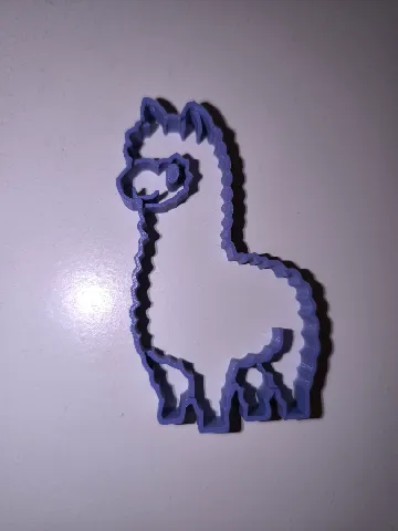 Alpaca/Lama stencil by CatBenny | Download free STL model | Printables.com