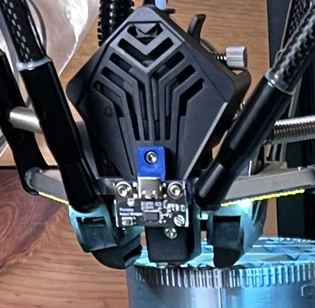 Make of FLSUN V400 FYSETC Portable Input Shaper Mount by JoeMikeMakes ...