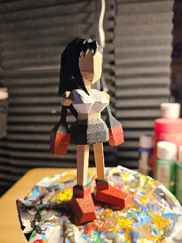 Tifa Lockhart - Final Fantasy 7 Polygon Model by The Cyber Hobbit ...