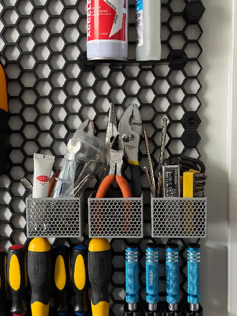 Make of HSW Honeycomb Storage Box by yamsooie | Download free STL model ...