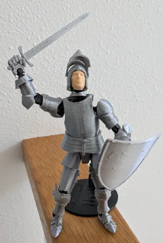 Medieval knight armor for DUMMY 13 by Martin | Download free STL model ...