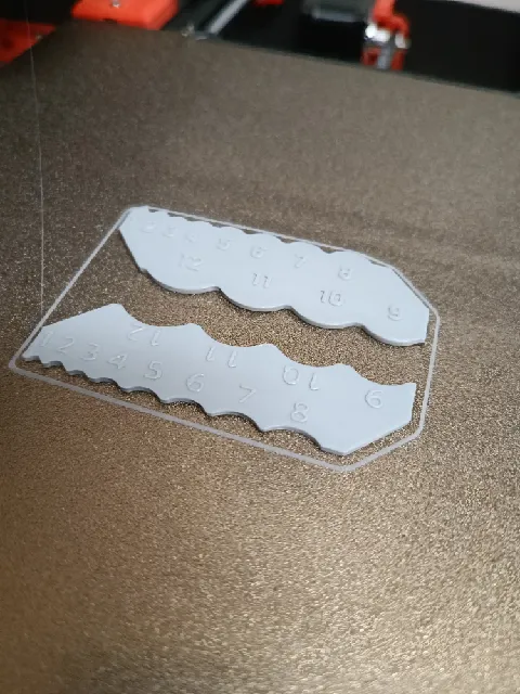 Make of Fillet Radius Finder (Inner/Outer) - Design Reference Ruler 1 ...