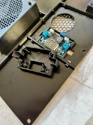 Quietmode! Flashforge Adventurer 5M (AD5M) Back Panel w/ 120mm & 4010 ...