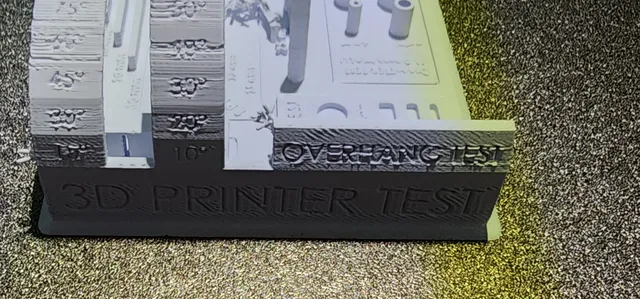 Make of Complete 3D Printer test all in one (stress test, bed level ...