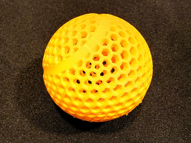 Airless Tennis Ball GEN 2 by TechSculpt | Download free STL model ...