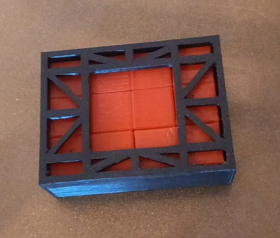 Quadro puzzle box by S8rx7 | Download free STL model | Printables.com