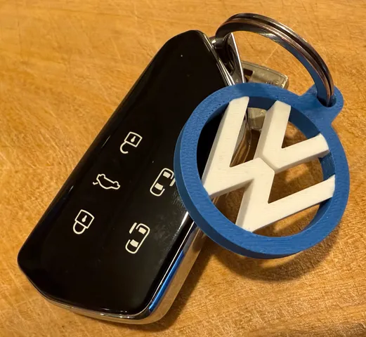 VW key chain by CM 3D Printing | Download free STL model | Printables.com