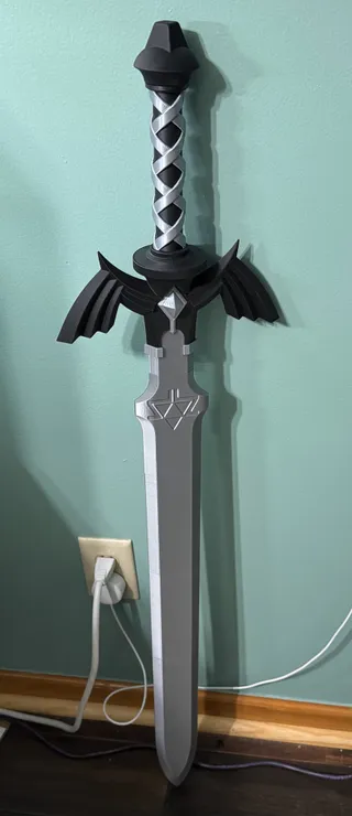 Legend of Zelda Master Sword (BOTW) (TOTK) (Full Scale) by Popandsicle ...