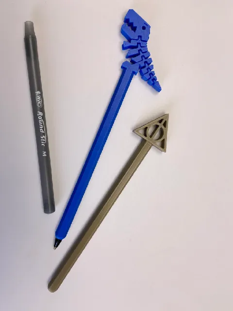 Make of Flexi Rex Pen by CrankyMonkey | Download free STL model ...