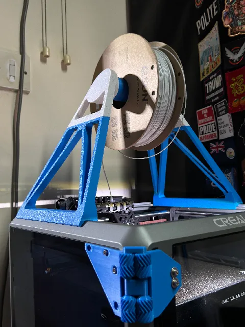 Make of Creality K1 & K1C top mounted filament spool holder (new ...