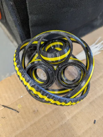 RotaRings - Print in Place Rotating Fidget by LinkDesigns | Download ...