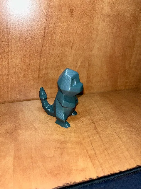 Make of Low-Poly Charmander - Remastered by Jakub M | Download free STL ...