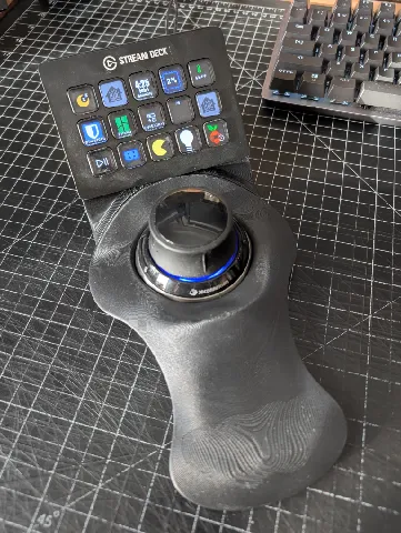 3DConnexion SpaceMouse Compact Wrist Rest with Stream Deck Stand by ...