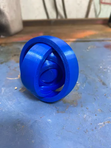 Spinny rotating rings fidget toy by diademiemi | Download free STL ...