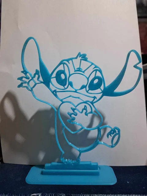 Make of Stitch 2D by Syberianwolfy | Download free STL model ...