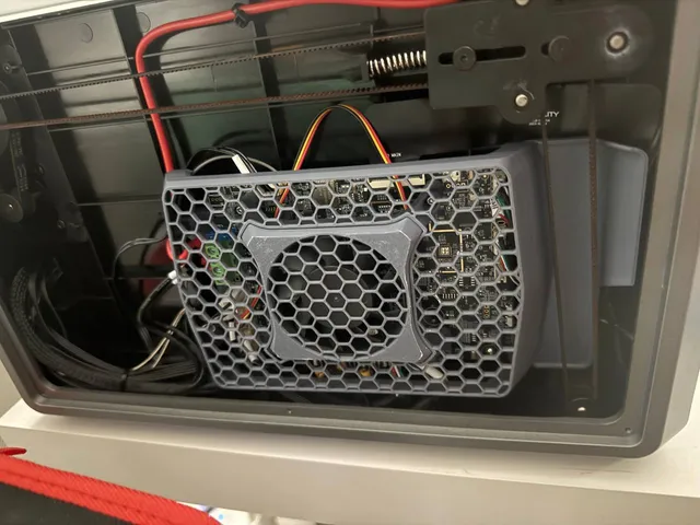 Motherboard Cover + optional RPI mount extension - Creality K1 by ...