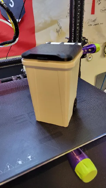Make of Mini Garbage Bin by Rich_D | Download free STL model ...