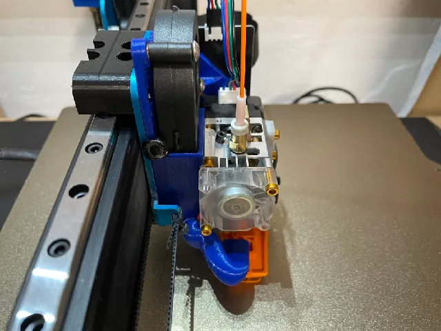 Make of Extruder BIQU H2 + Volcano Hotend Mount for Artillery ...