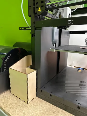 BambuLab P1P Laser Cut Poop Box by PerryC | Download free STL model ...