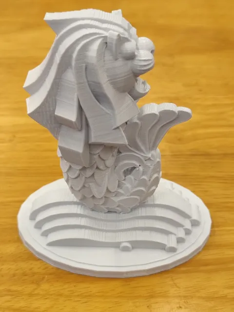 Make of Merlion - Singapore by zion | Download free STL model ...