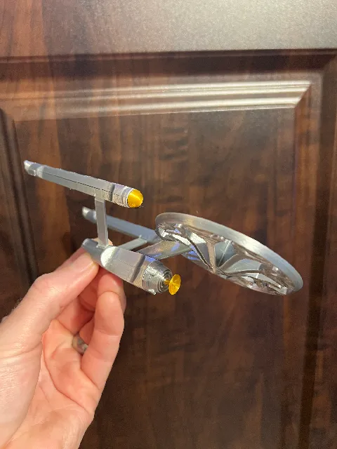 Make of Snowship Enterprise by HollaDaywalker | Download free STL model ...