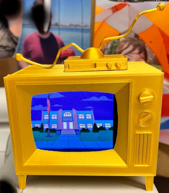 Make of Simpsons TV by npeep | Download free STL model | Printables.com