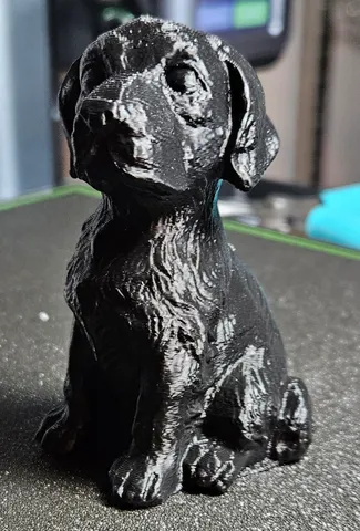 Sitting Dog - 3D Scan by openscan | Download free STL model ...