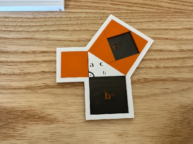 Make of Pythagorean theorem by Tyler Pendleton | Download free STL ...