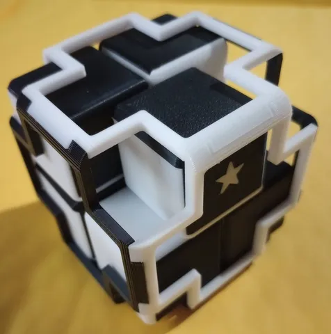 Minus Cube 3D puzzle / Минус-кубик by chmeee | Download free STL model ...