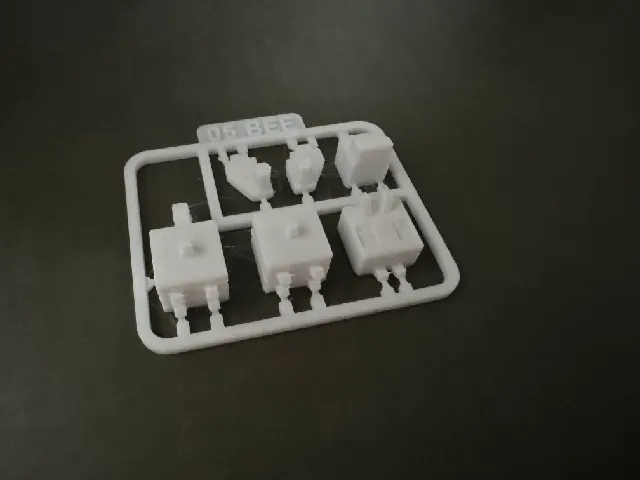 Make of Minecraft-inspired Bee Mini Figure Kit Card/ Keychain by ...