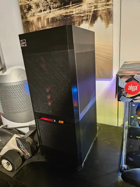 Make of NAS ITX PC Case with stackable expansions [MODCASE MASS] by ...