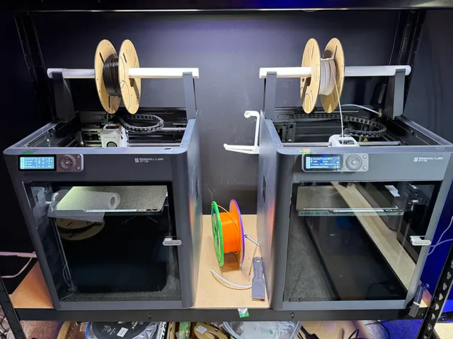 Bambu P1S top spool holder by Timur Kasumov | Download free STL model ...