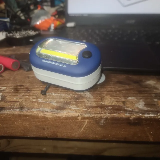 Make of Harbor Freight LED COB 18650 conversion - 2020 model by Steve ...