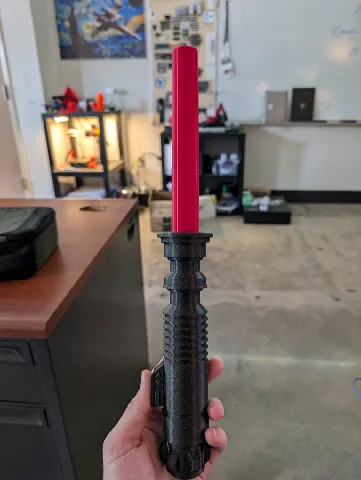 Collapsible Lightsaber by Brady Snyder | Download free STL model ...