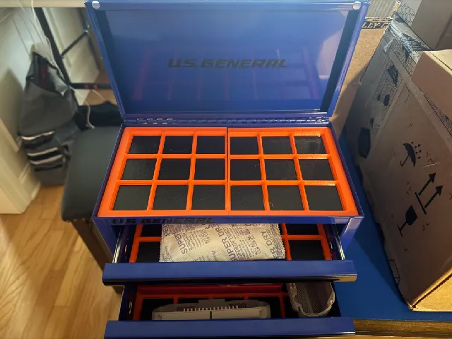 Make of Gridfinity Files for Harbor Freight US General Mini Toolbox by ...