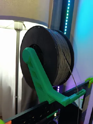 Prusa i3 MK3/MK4 Low Profile Spool Holder with Filament Guide by ...