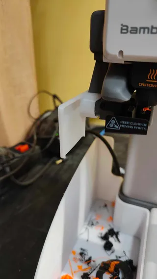 Bambu Lab A1 Mini filament Poop Deflection System von felixtruder ...