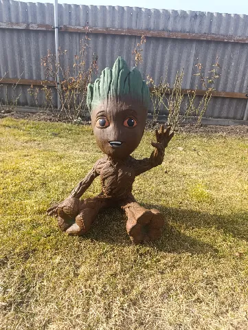 Waving Groot by Linux User Group Oberschwaben | Download free STL model ...