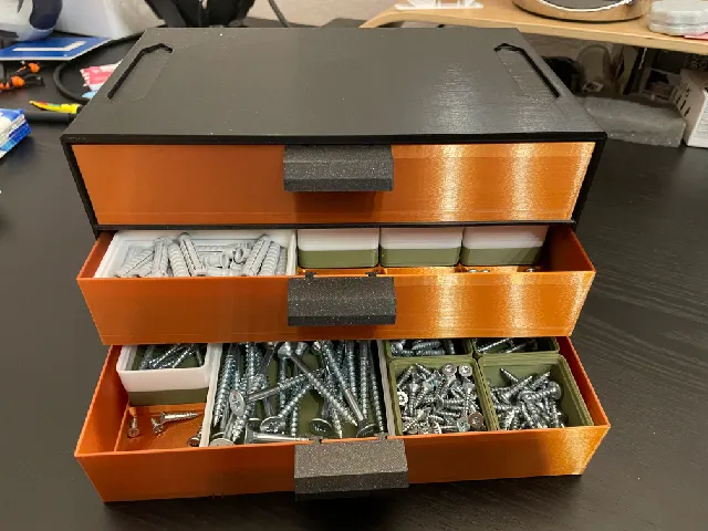 Make of Gridfinity Modular Drawer System by Joachim Schnyder | Download ...