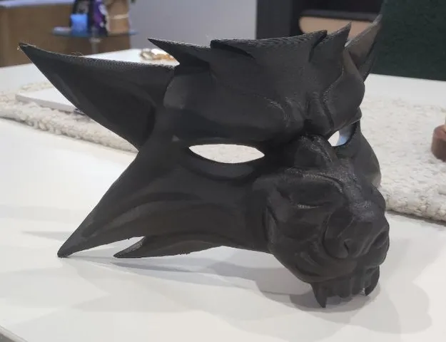 Triss Merigold Fox Mask - The Witcher 3 by Quint | Download free STL ...
