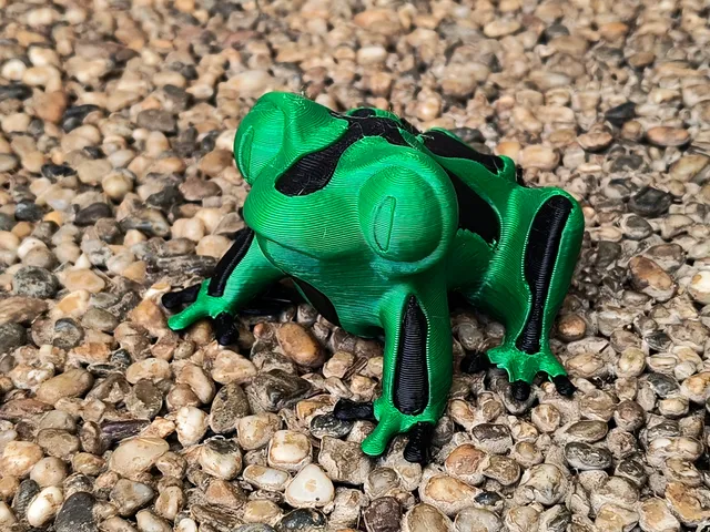 Make of Single Extruder - Dual Color - Burp the Derpy Frog by J. V ...